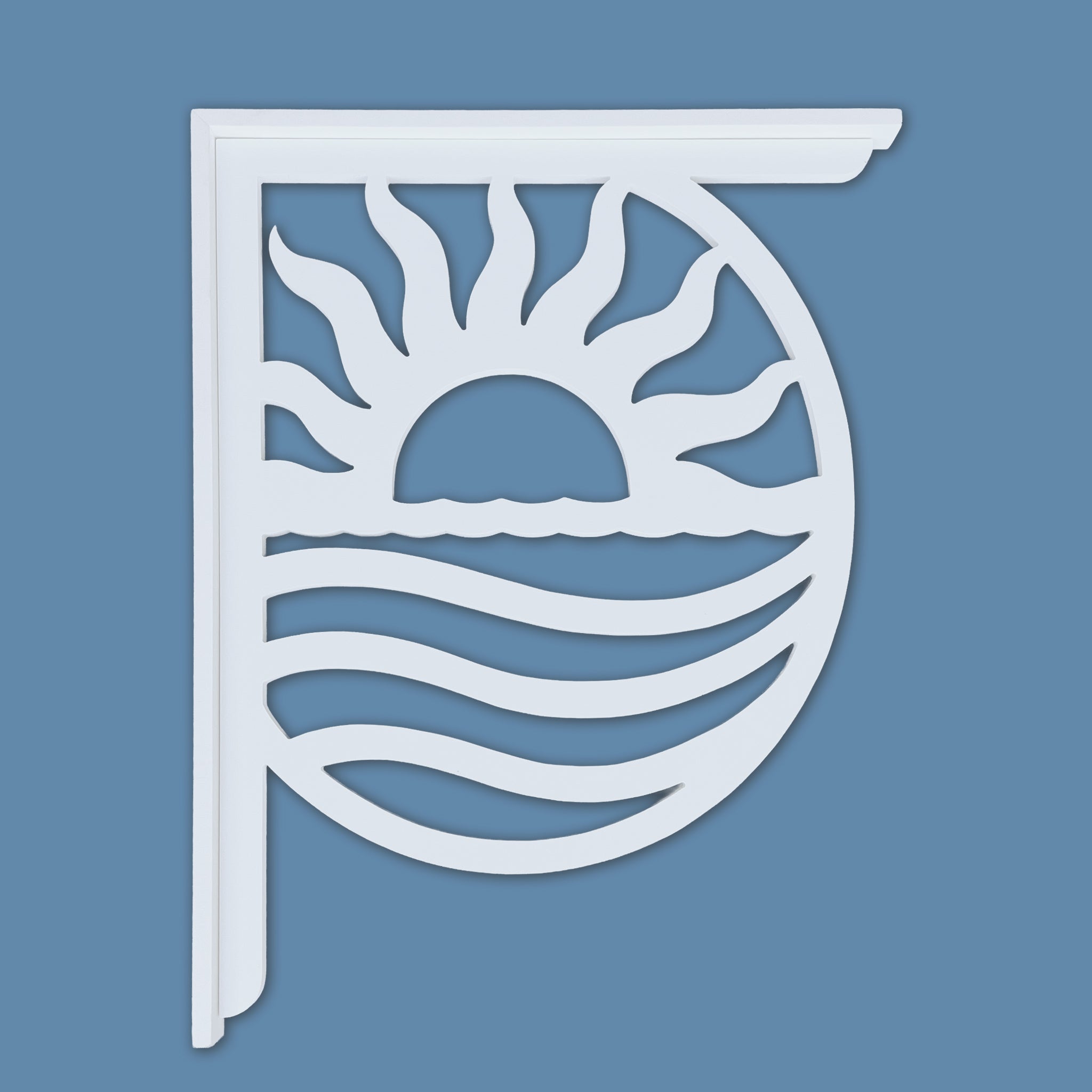 Sun over Water Decorative Bracket – Nature Brackets