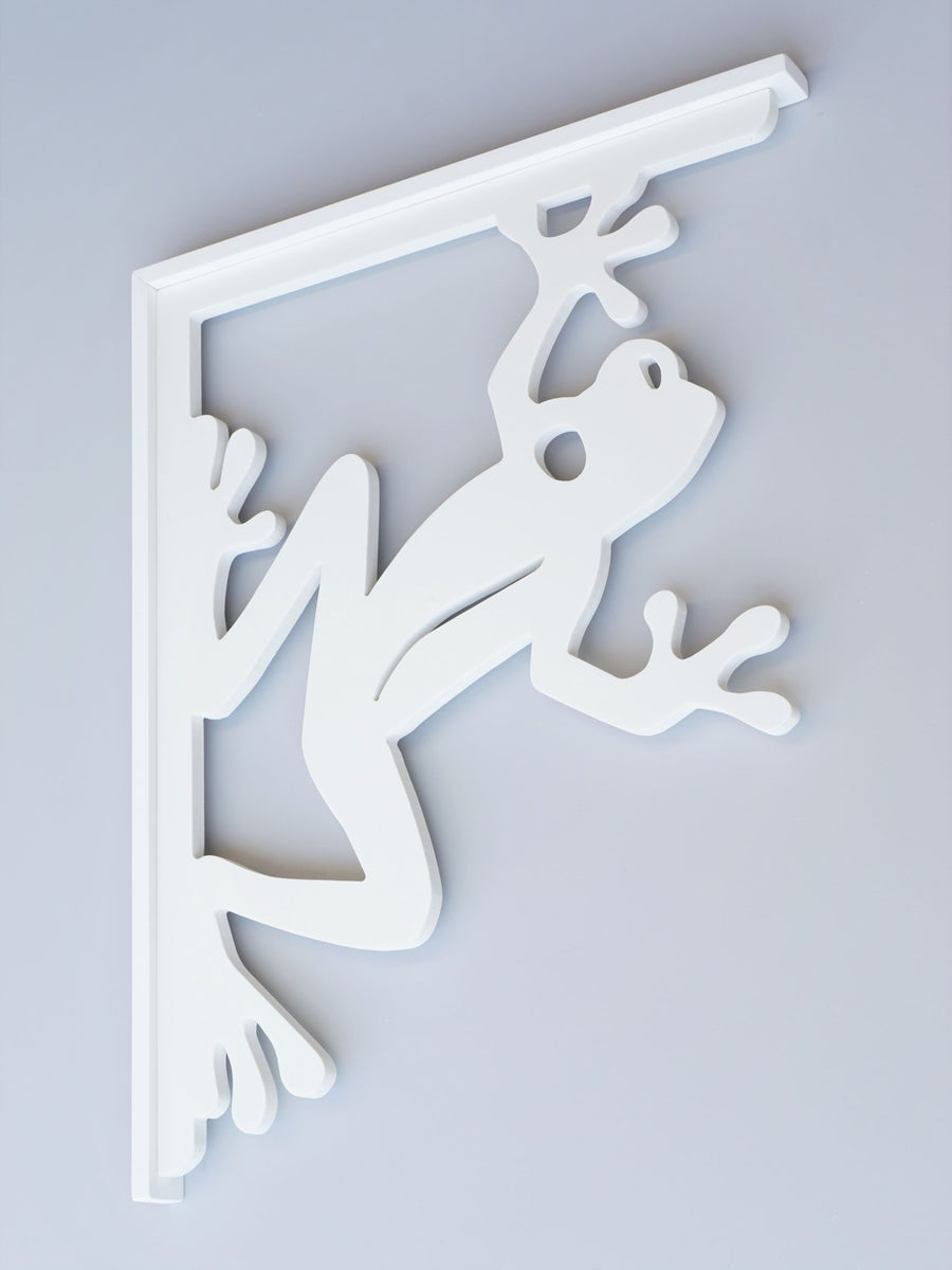 Frog Decorative Bracket | Nature Brackets